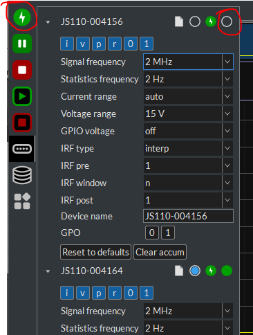 button proposal (cosmetic change) · Issue #218 · jetperch/pyjoulescope_ui · GitHub