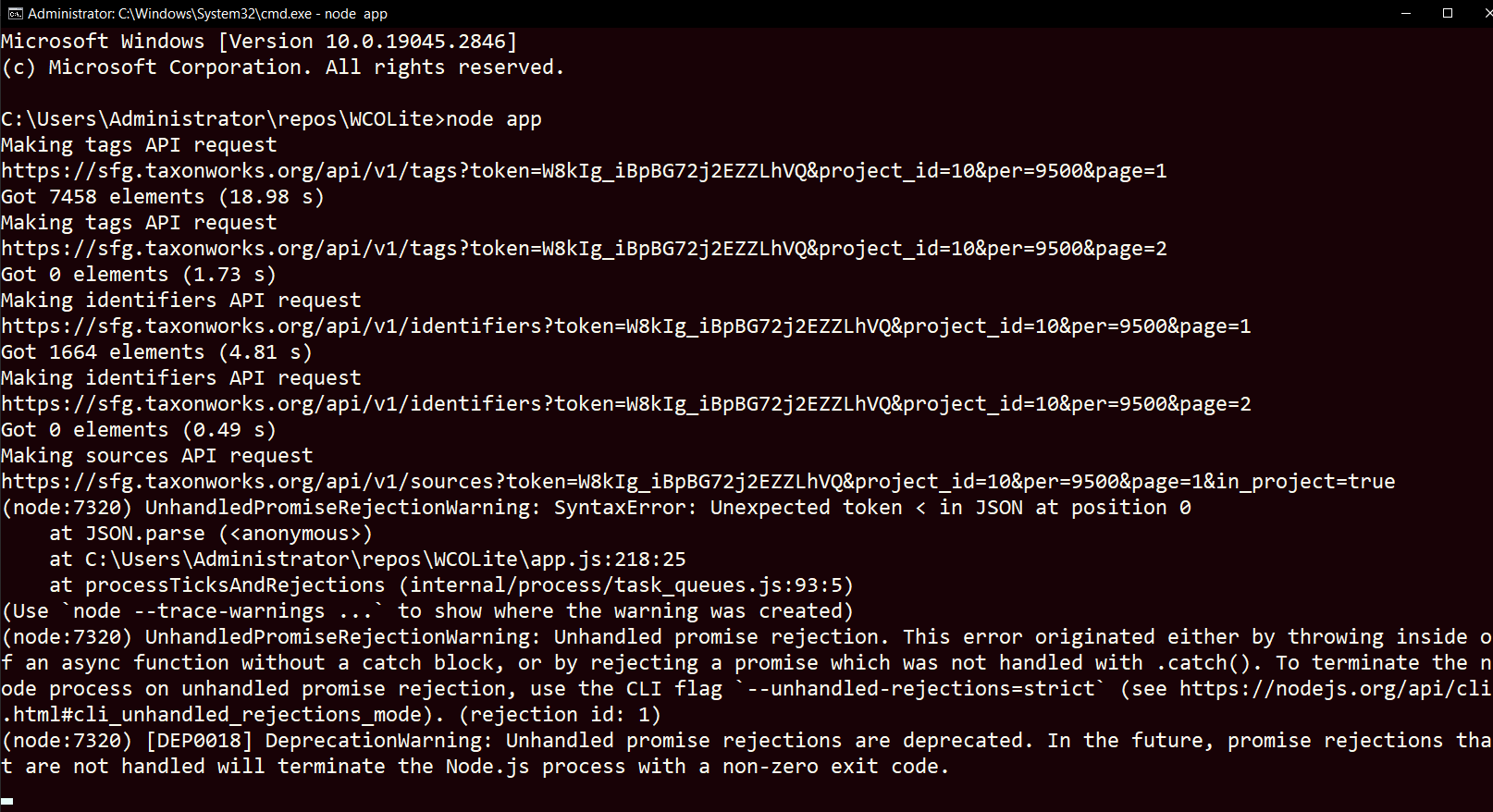 My external catalogue doesn't work anymore after recent changes · Issue ...