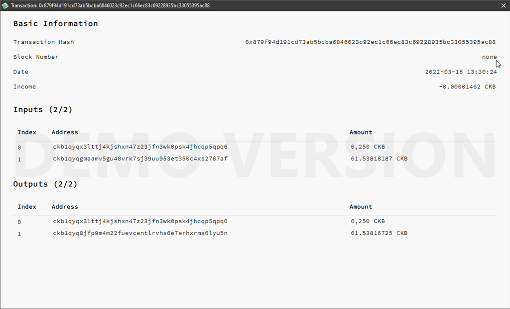 Transaction pending as of 3-18 · Issue #2334 · nervosnetwork/neuron · GitHub