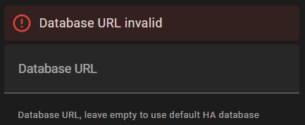 Database URL invalid in SQL integration · Issue #79536 · home-assistant/core · GitHub