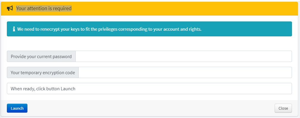 [v3] User Encryption problem · Issue #2837 · nilsteampassnet/TeamPass · GitHub