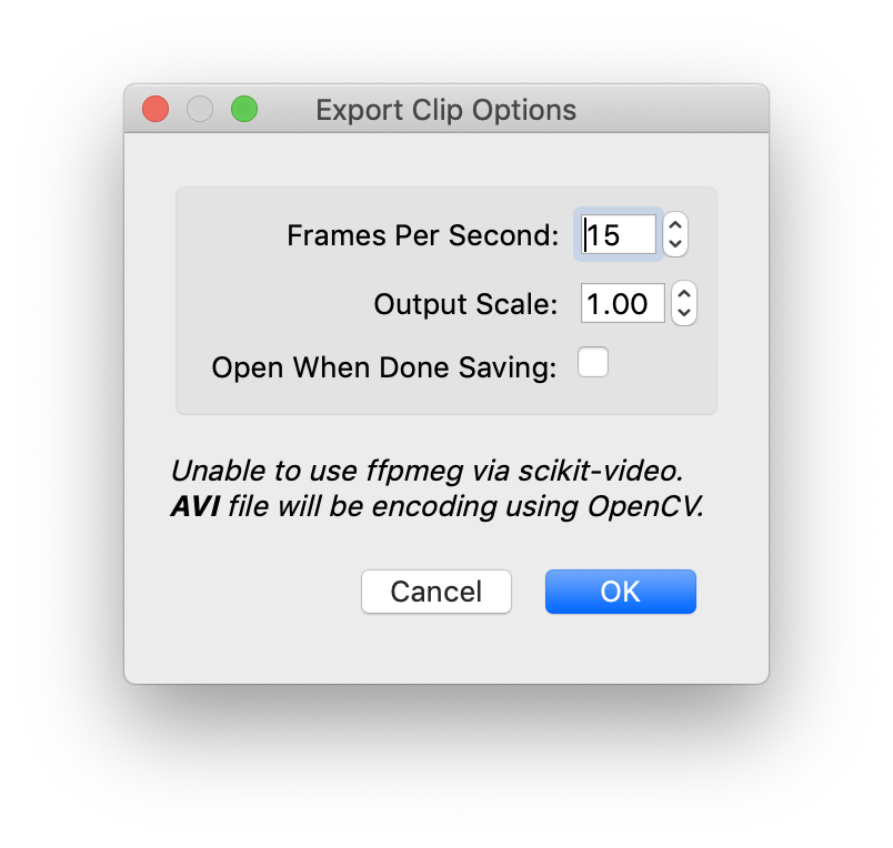 Configuration options for exported clip · Issue #233 · talmolab/sleap ...