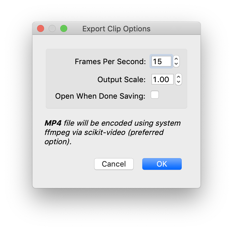 Configuration options for exported clip · Issue #233 · talmolab/sleap · GitHub