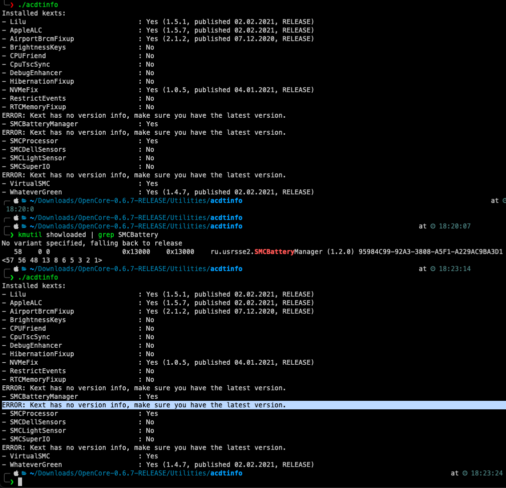 Acdtinfo Smcbatterymanager Not Detected · Issue 1531 · Acidantherabugtracker · Github