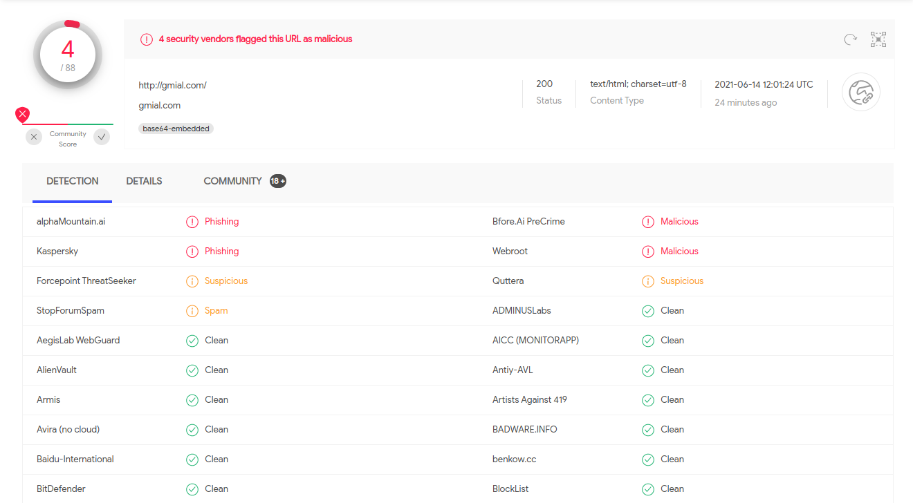 [Phishing/BlackList] Scam gmail domain · Issue #1683 · StevenBlack/hosts · GitHub