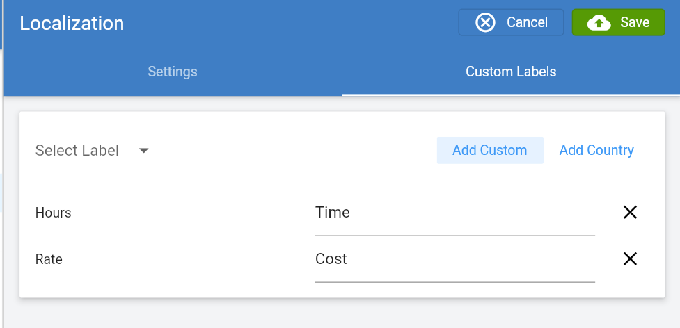 customization of column names in tasks and when converting a tasks into an invoice · Issue #8852 ...