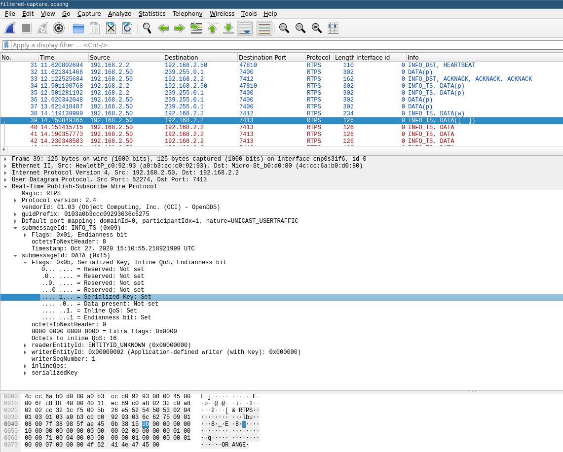 Fast-DDS subscriber throws exception when OpenDDS publisher transmits a "key" message [9817 ...