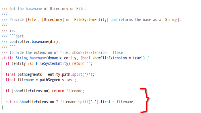 this part of code has a little problem · Issue #29 · DevsOnFlutter/file_manager · GitHub