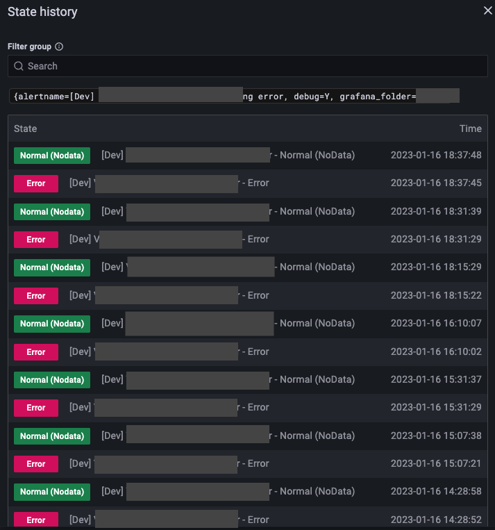 CloudWatch Logs: Make alertMaxAttempts configurable · Issue #63305 · grafana/grafana · GitHub