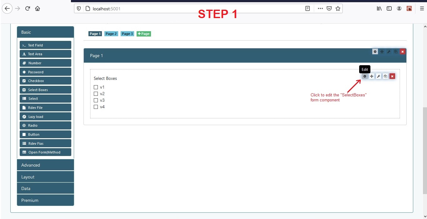 [BUG] Wizard. The set default value is not visible. · Issue #341 · formio/react · GitHub
