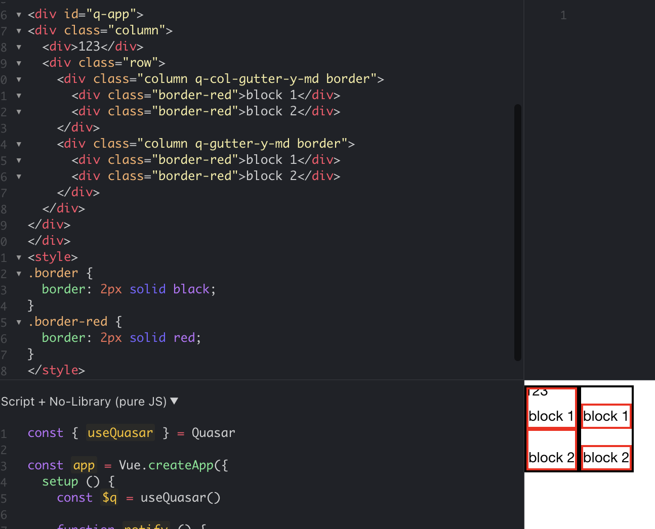 gutters · quasarframework quasar · Discussion #11219 · GitHub