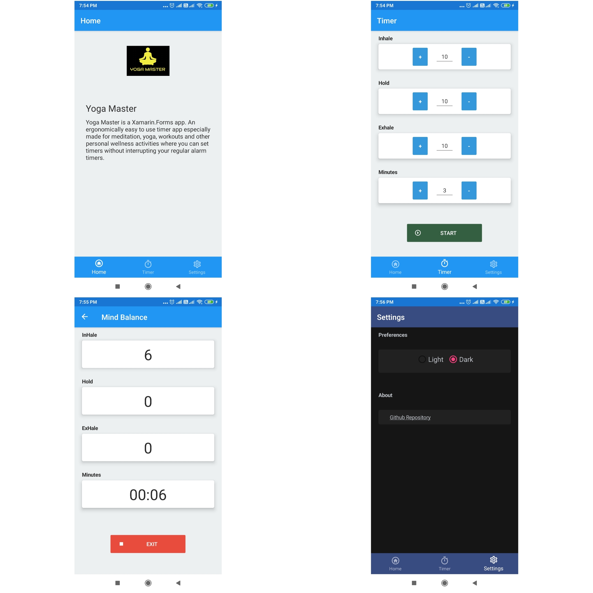 GitHub - rravimr/Xamarin.Forms-YogaMaster: Yoga Master is a Xamarin.Forms app. An ergonomically ...