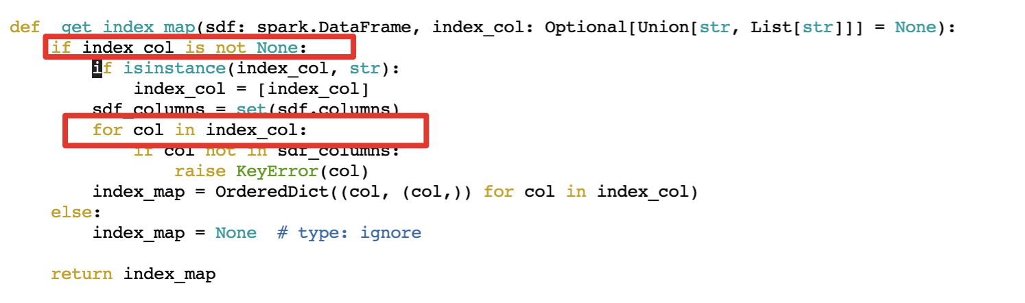 Read csv Appear TypeError bool Object Is Not Iterable Issue 1464 Databricks koalas GitHub