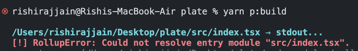 Replace rollup by tsup as building tool · Issue #2627 · udecode/plate · GitHub