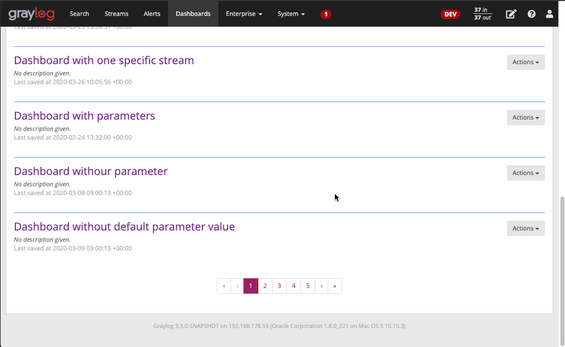 Changing the page size of a paginated list can result in an empty list · Issue #7825 · Graylog2 ...