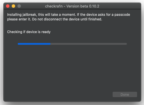 Stuck at checking if devices ready · Issue #1540 · checkra1n/BugTracker · GitHub