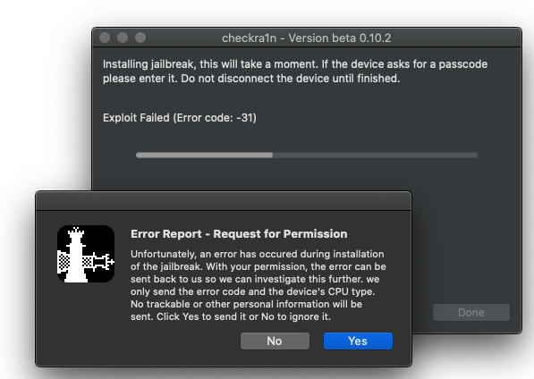 Stuck at checking if devices ready · Issue #1540 · checkra1n/BugTracker · GitHub