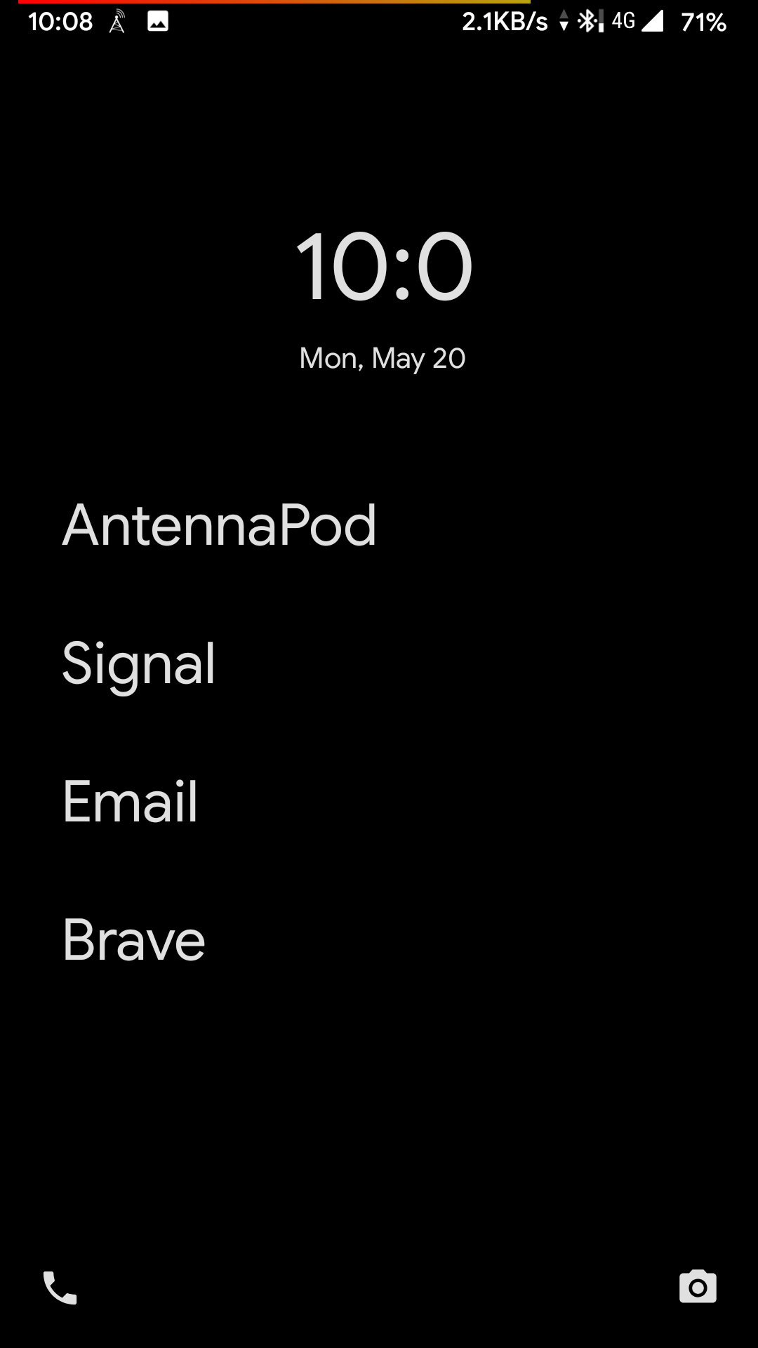 24h time sometimes cut off · Issue #29 · sduduzog/slim-launcher · GitHub