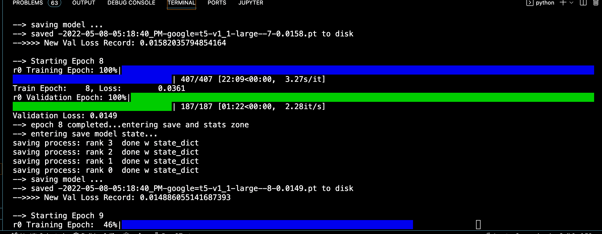 [FSDP] Crashing at end of training epoch, e1 on clusters, e7+ on single node - collective ...