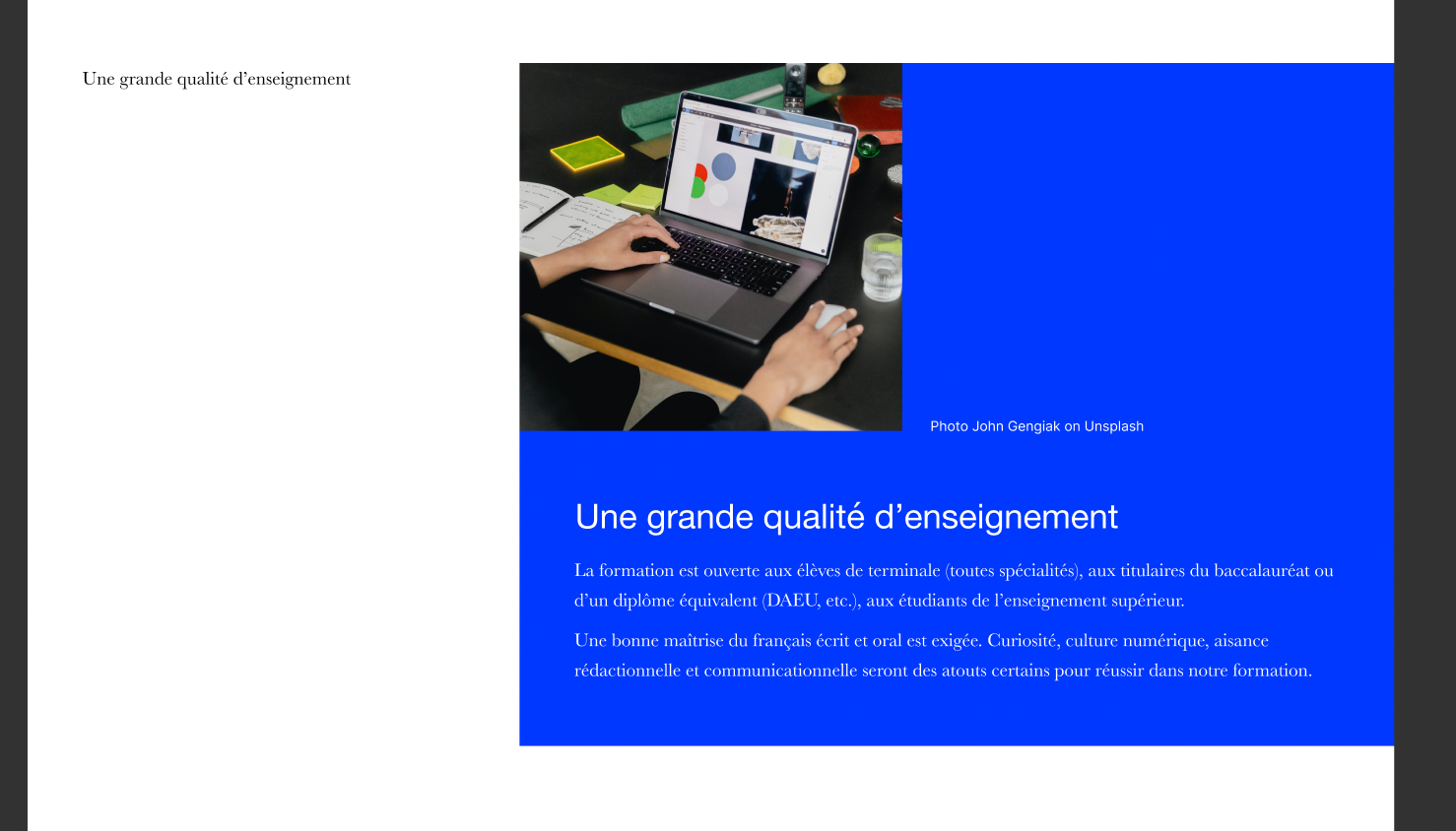 Bloc chapitre, mise en avant : position de l'image · Issue #71 · osunyorg/bordeauxmontaigne-iut ...