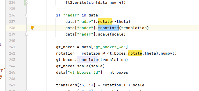 'dict' object has no attribute 'rotate' · Issue #491 · mit-han-lab/bevfusion · GitHub