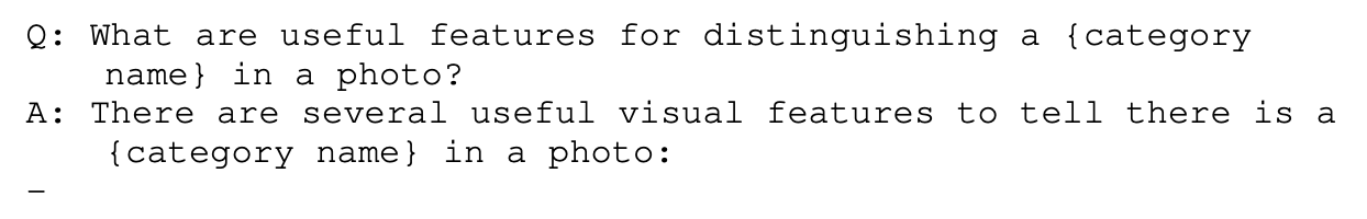 Visual Classification via Description from Large Language Models ...