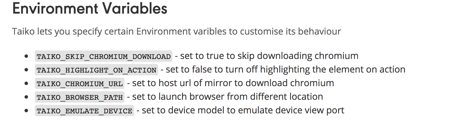 Need to fix taiko doc · Issue #628 · getgauge/taiko · GitHub