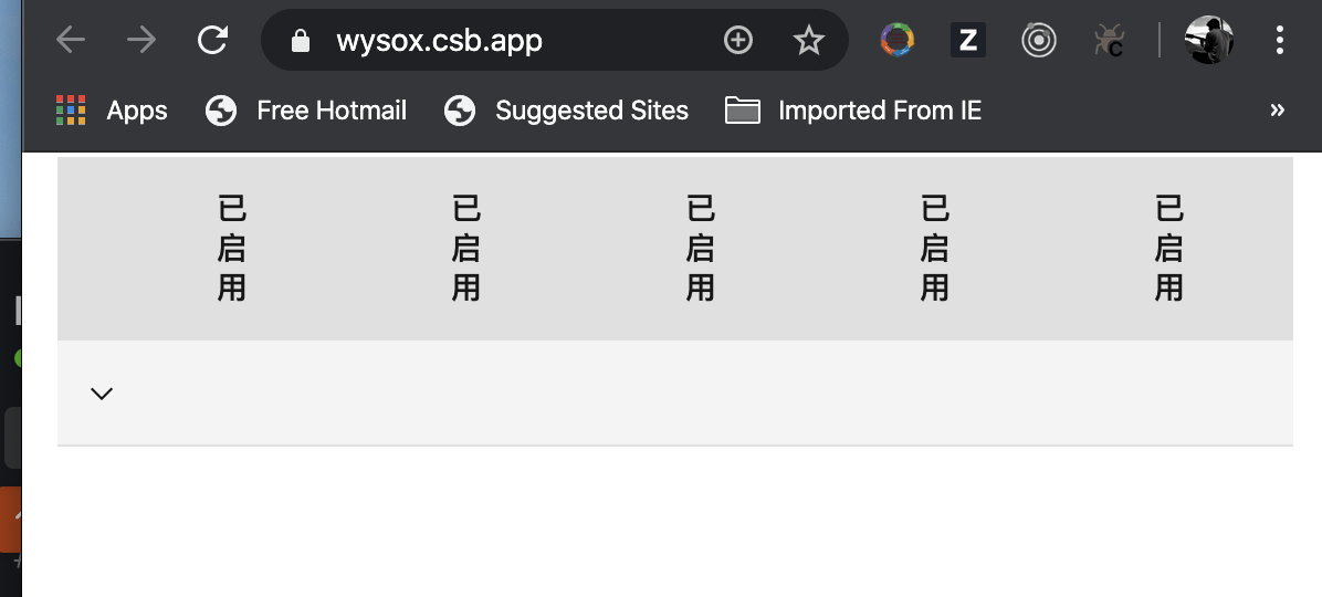 The layout of Data table header test is bad for translation language ...