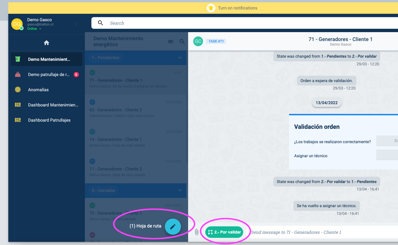 Bug report: Formulario de inicio y cambio de estado no se ven en offline mode · Issue #841 ...