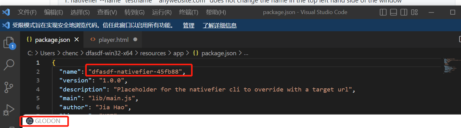 Overriding application name does not work · Issue #1480 · nativefier/nativefier · GitHub