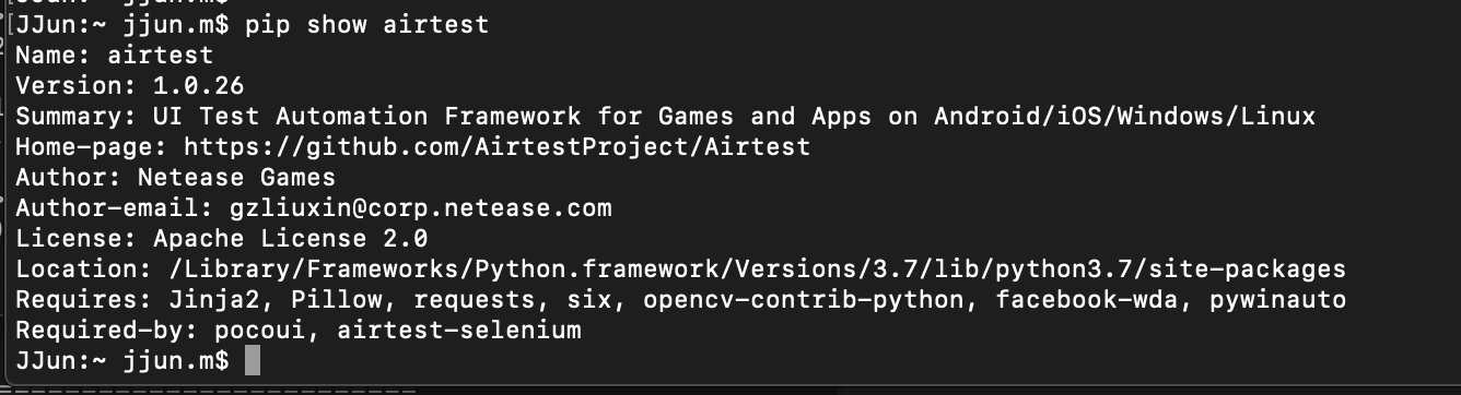 When Running Airtest With Custom Python With Mac Aitest Ide An Error