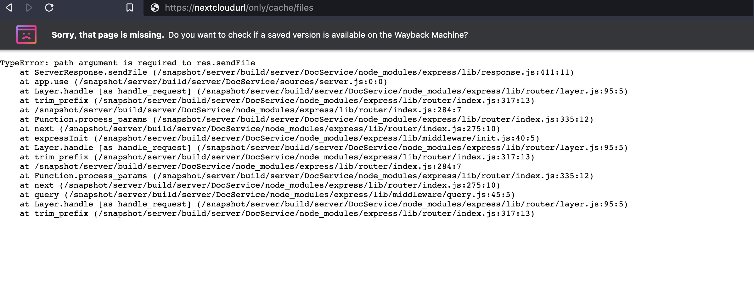 Hardening Cache-Output · Issue #1444 · ONLYOFFICE/DocumentServer · GitHub