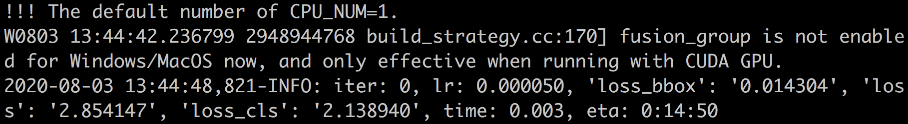 python tools/train.py 中 如果 yml 里的 use_process 为 True 时就报错 · Issue #1144 ...