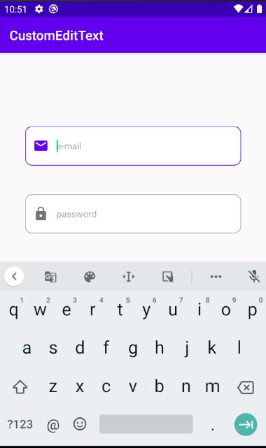 GitHub - teeyou/CustomEditText: Change components position according to Keyboard