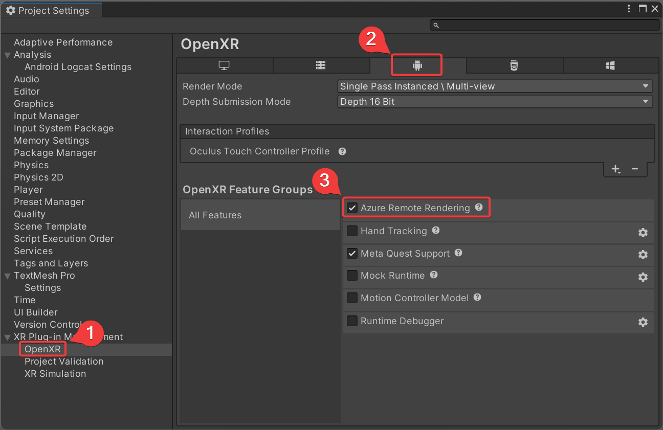 [Question] Enabling Android support in Unity 2021/2022 with XR management 4.x · Issue #105 ...