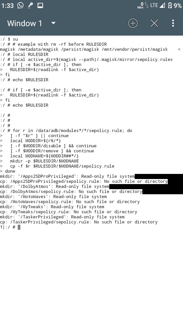 Magisk Wrong sepolicy.rule Directory Installation · Issue #3735 · topjohnwu/Magisk · GitHub