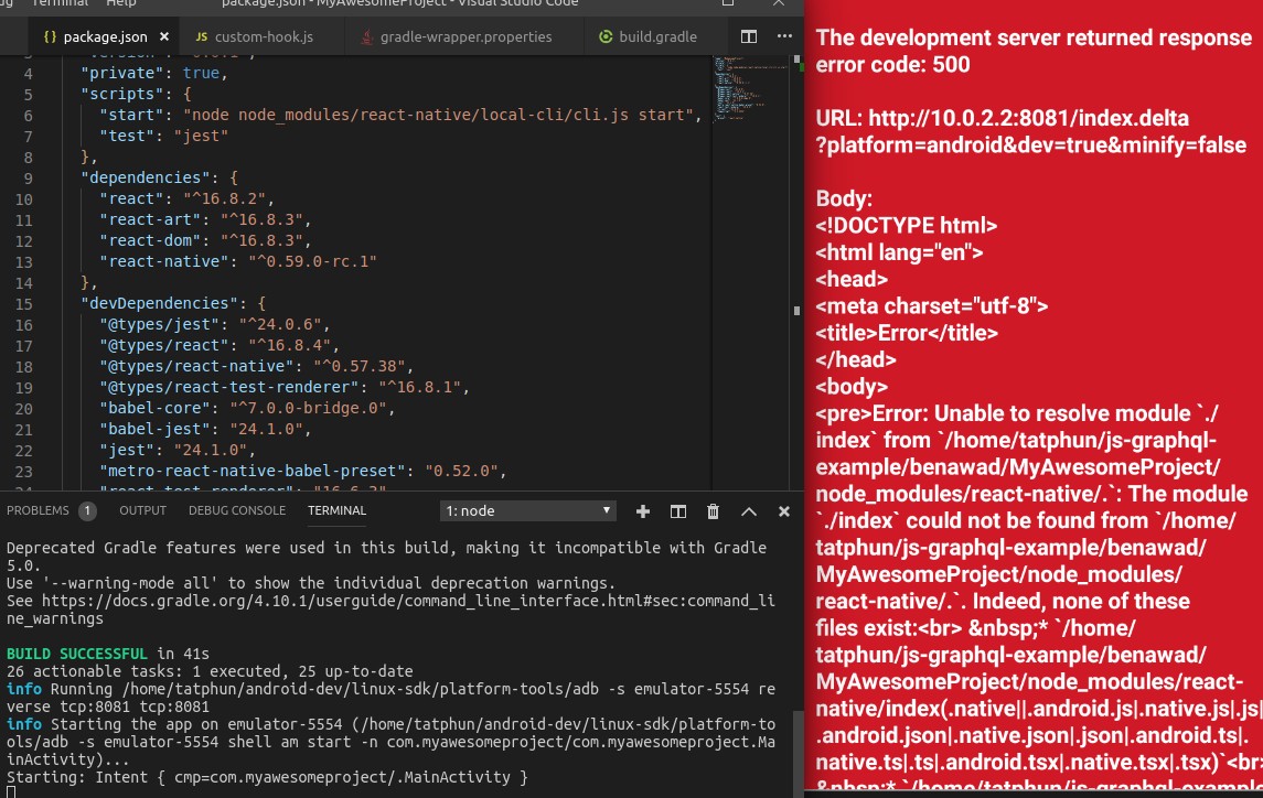 Run React Native In Android Studio Kolprint