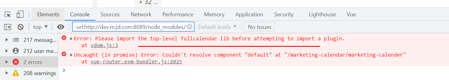 Error In Vue3 Typescript Project · Issue 6363 · Fullcalendar 