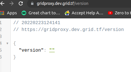 can't get grid proxy version from `/version` api · Issue #105 · threefoldtecharchive ...
