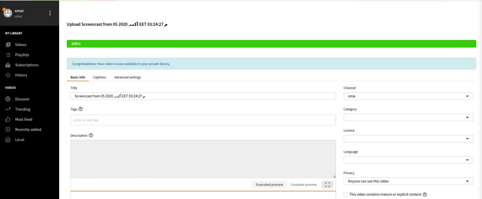 peertube solution: impossible to video, request entity too large · Issue #1561 · threefoldtech ...