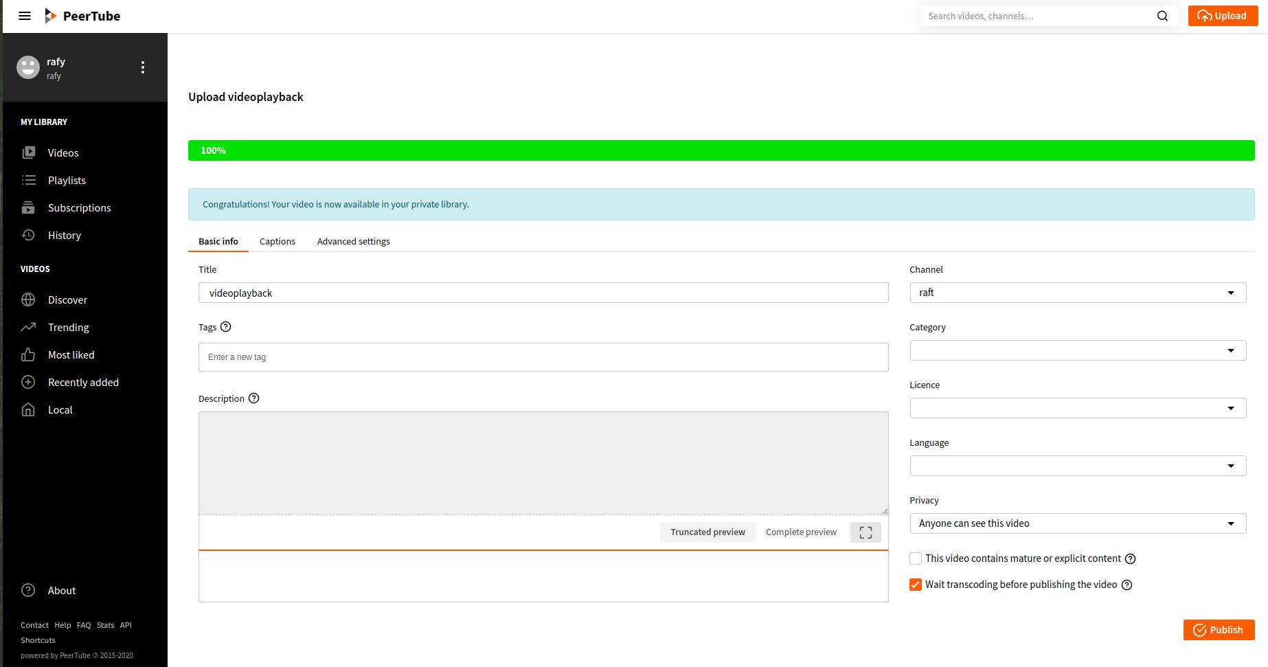 peertube solution: impossible to video, request entity too large · Issue #1561 · threefoldtech ...