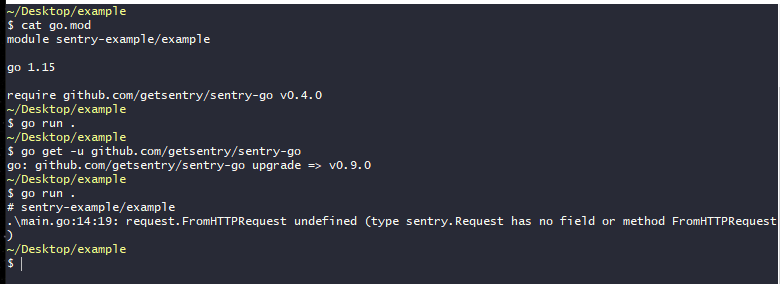 Request.FromHTTPRequest was (silently?) removed. · Issue #315 · getsentry/sentry-go · GitHub