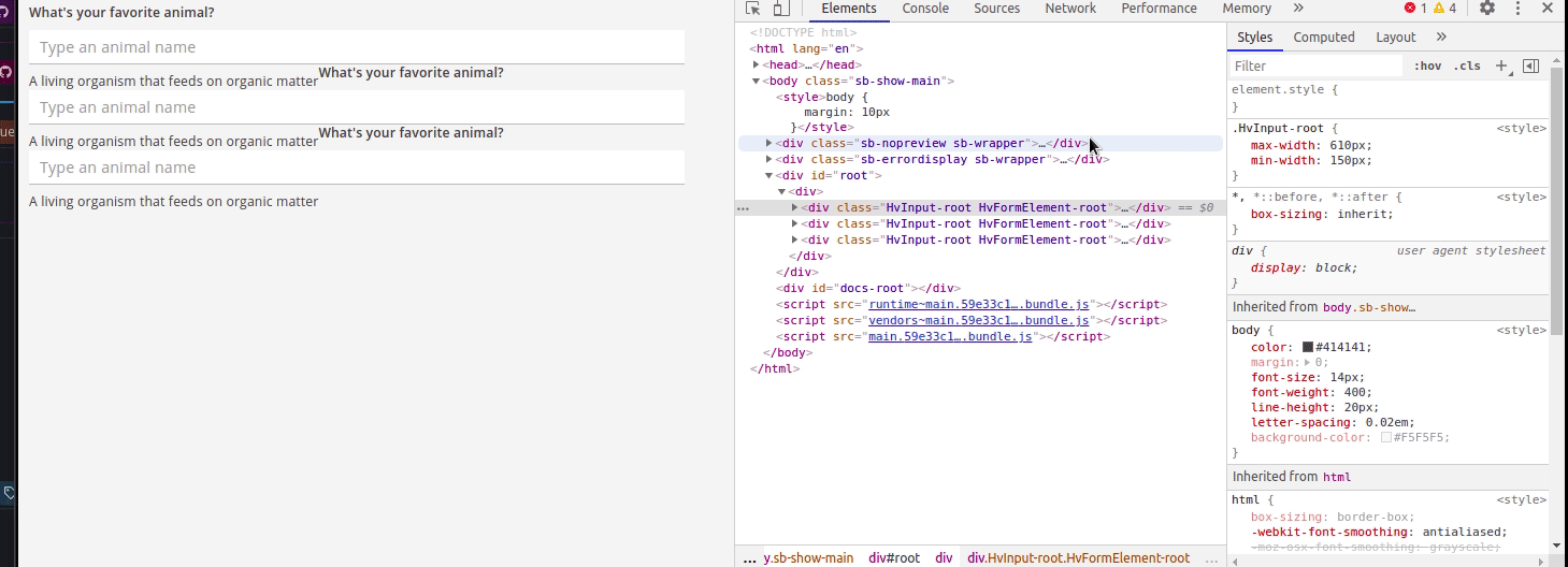 Input Infotext Set As Float · Issue 2197 · Lumada Designhv Uikit React · Github 