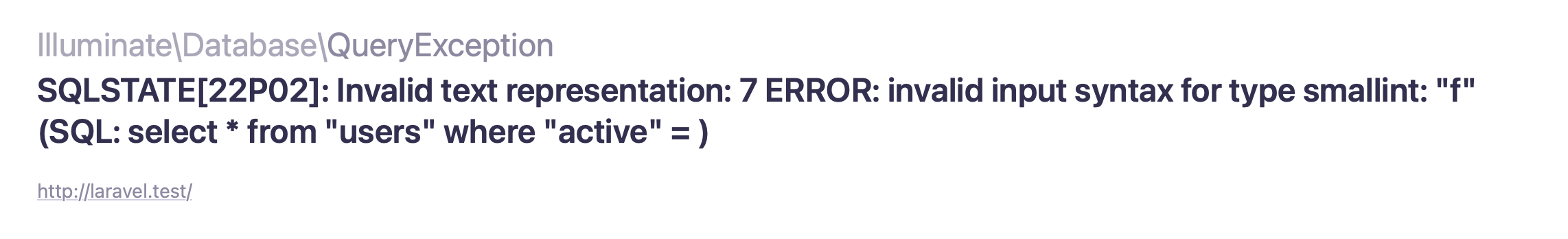 8x Fix Postgresql Boolean Bind Value By Jstacho · Pull Request 37168 · Laravelframework