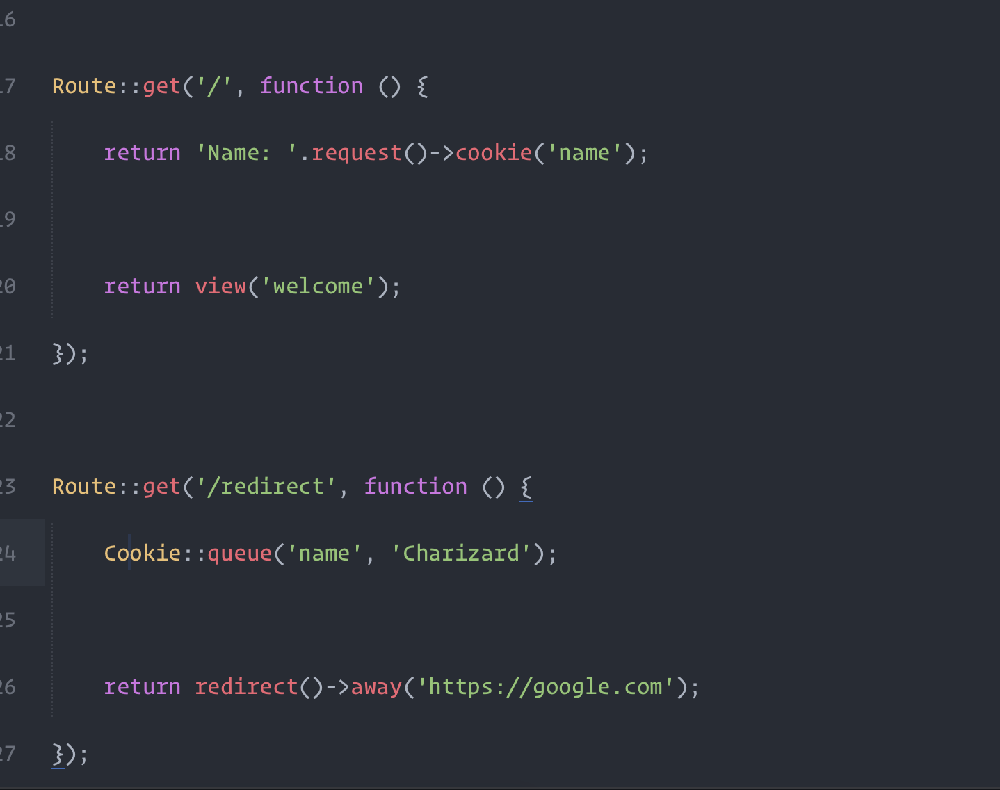 Cookie or Session being set on redirect()->away($url) · Issue #32815 ...