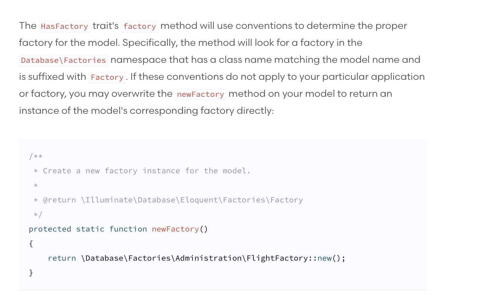 Model Factory Not Found When namespace changes · Issue #34372 · laravel/framework · GitHub