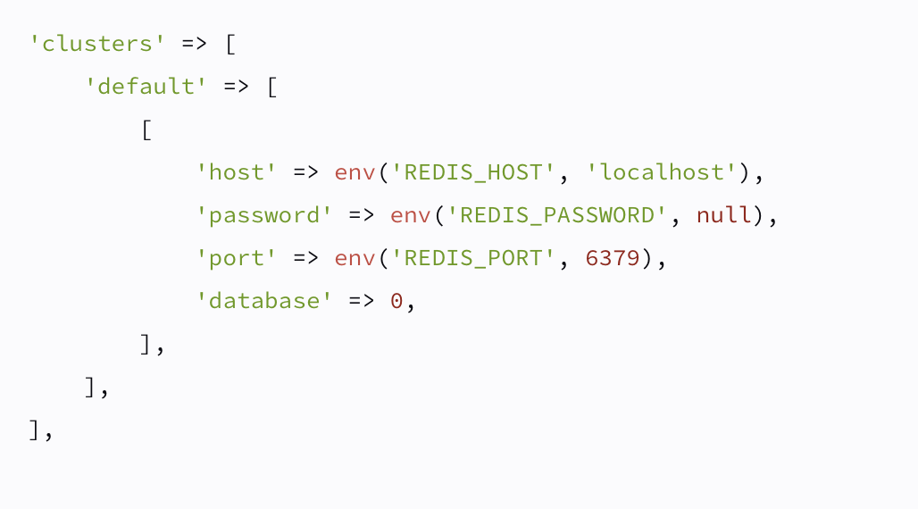 php artisan cache:clear RedisException · Issue #35180 · laravel/framework · GitHub