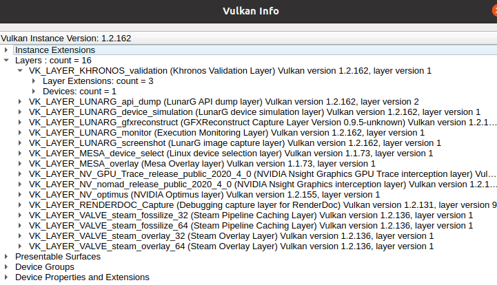 Vkconfig Move The Layer Version Info In Vulkaninfo Output Outside Of The Title · Issue 1376