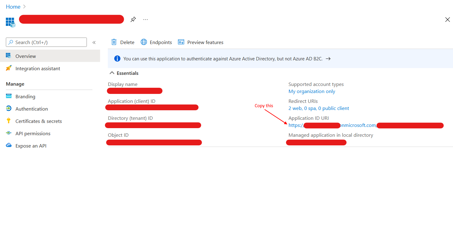 Get bearer token with MSAL.NET to access App Service with EasyAuth · Issue #2425 · AzureAD ...