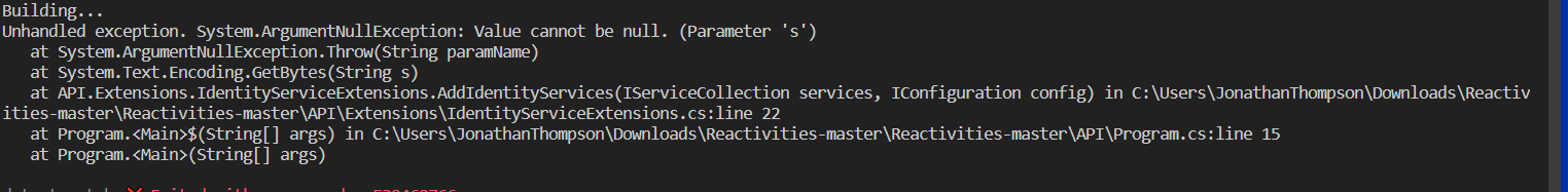 How to setup and run? · Issue #27 · SedyBenoitPeace/Reactivities · GitHub